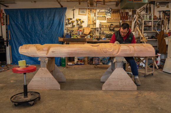 Local Totem Carver Shares Meaning at Shorebird Festival - Cordova ...