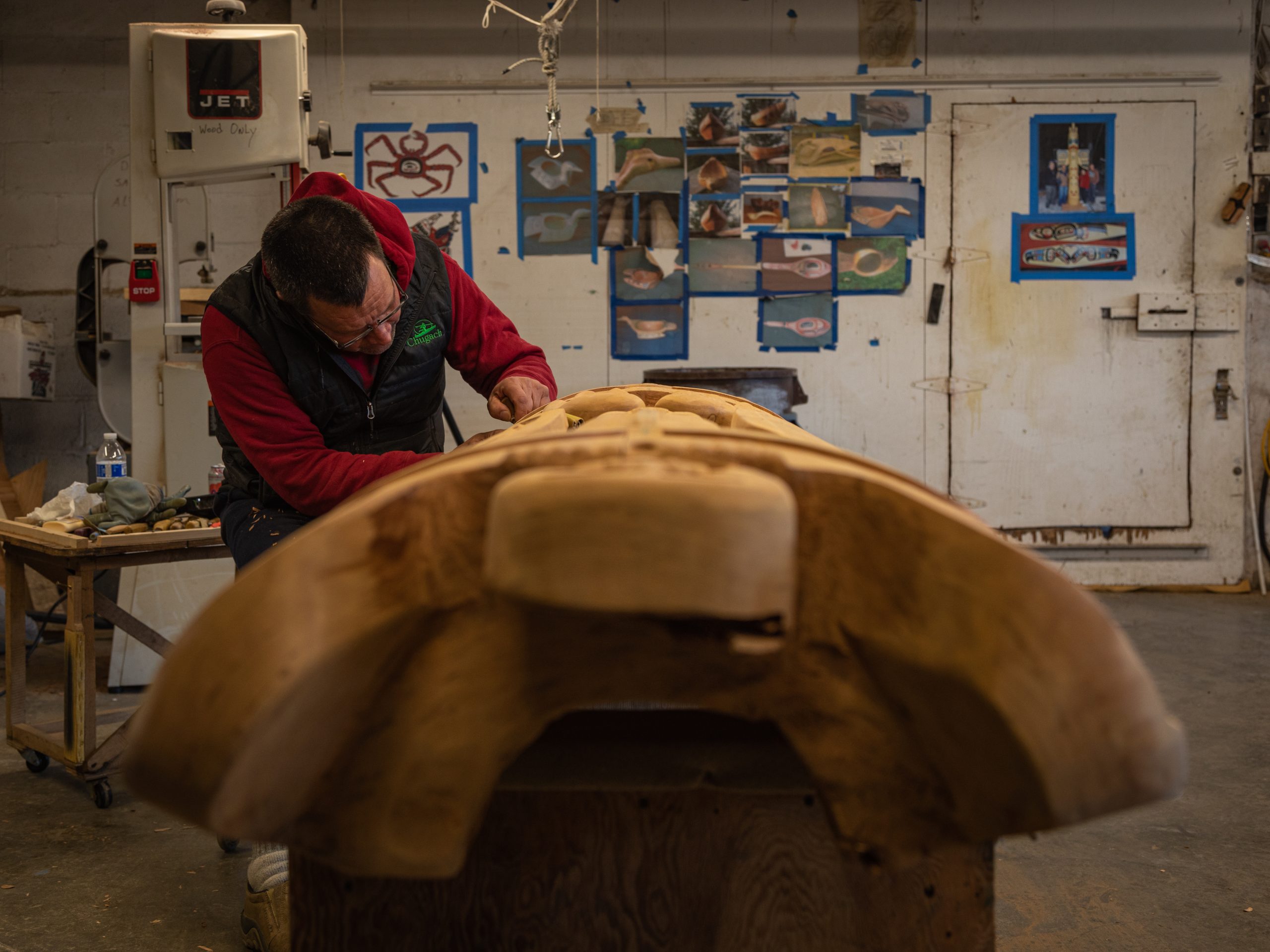 Local Totem Carver Shares Meaning at Shorebird Festival - Cordova ...